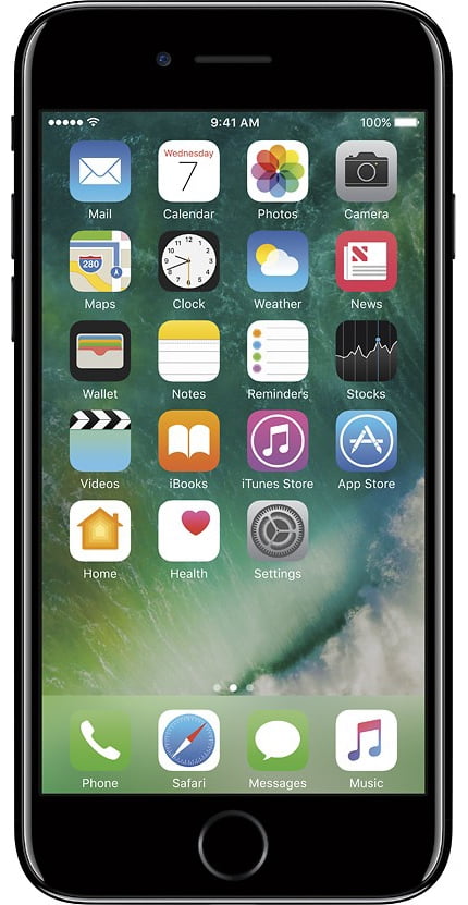 Apple iPhone 7, GSM Unlocked 4G LTE- Jet Black, 128GB (Used, Good ...