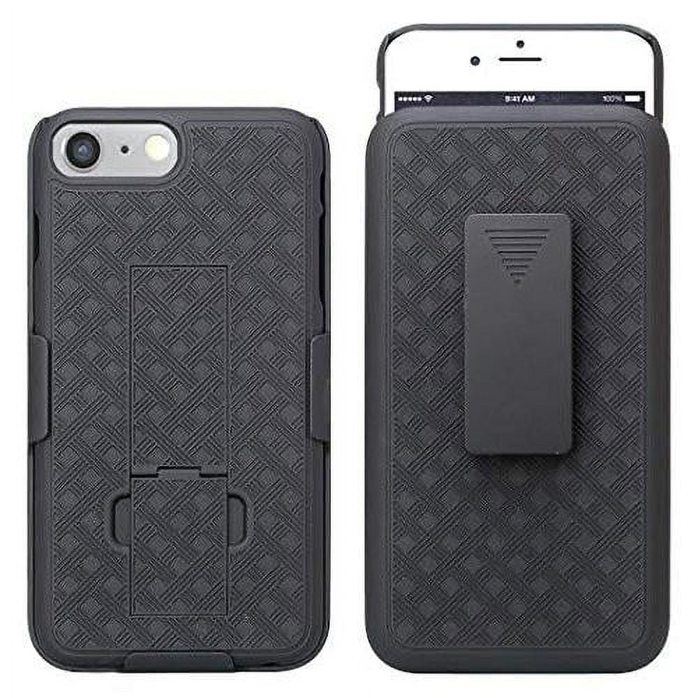 Apple iPhone 8 Case, Slim Rugged Rotating Swivel Lock Holster Shell ...