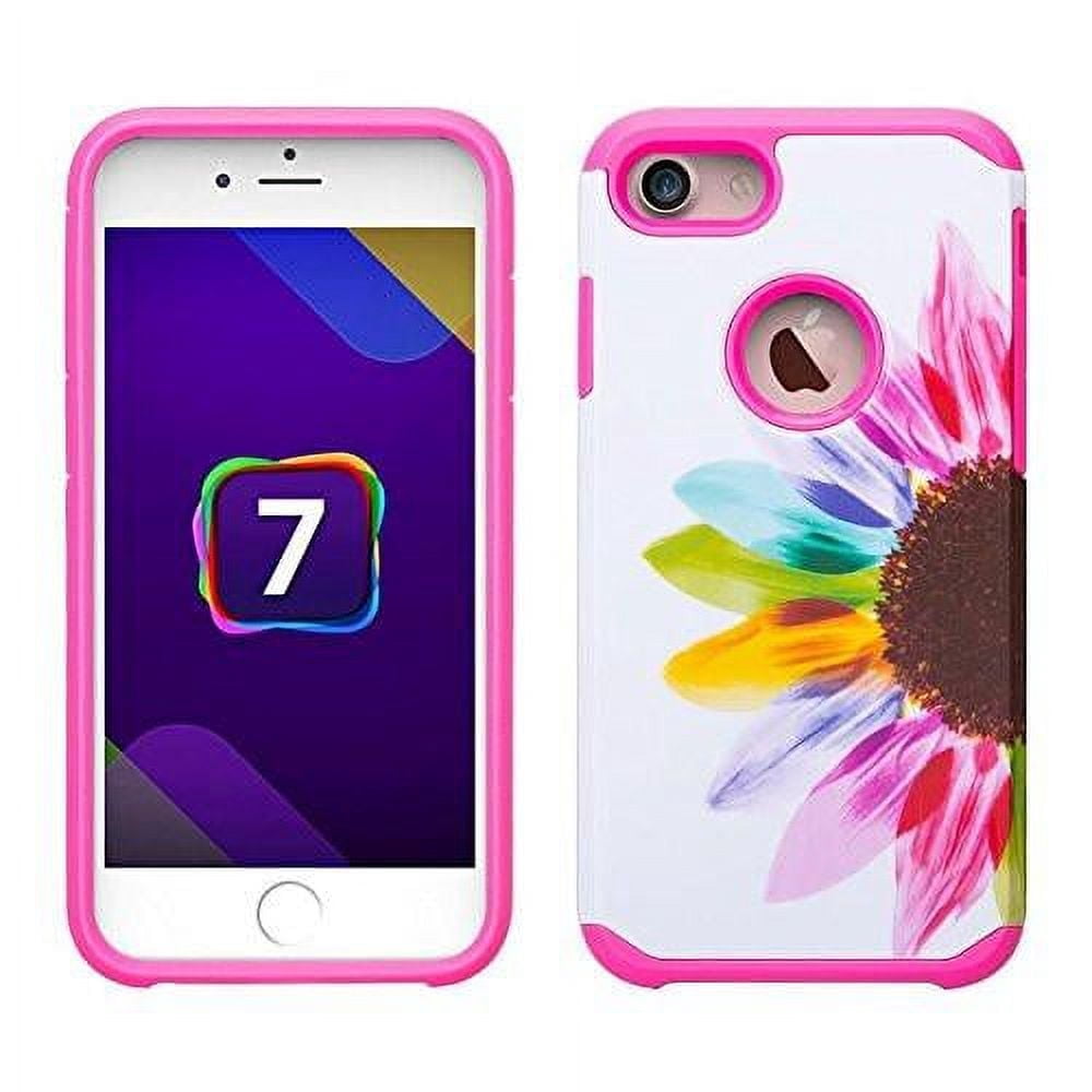 Apple iPhone 8 Plus/7 Plus/6s Plus Case Cover, Slim Hybrid Dual Layer ...