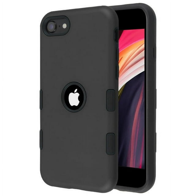 Apple iPhone SE 2nd Generation Phone Case Stylish Dual Layer Hard TPU ...