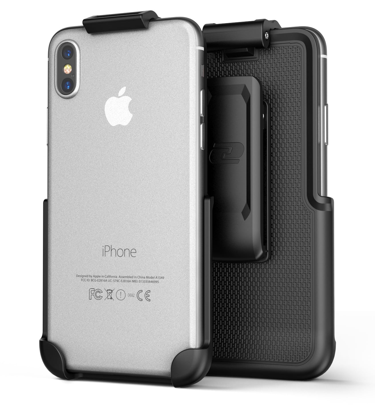 Apple iPhone XS Belt Clip Secure Fit Holster (ClipMate) Case Free ...