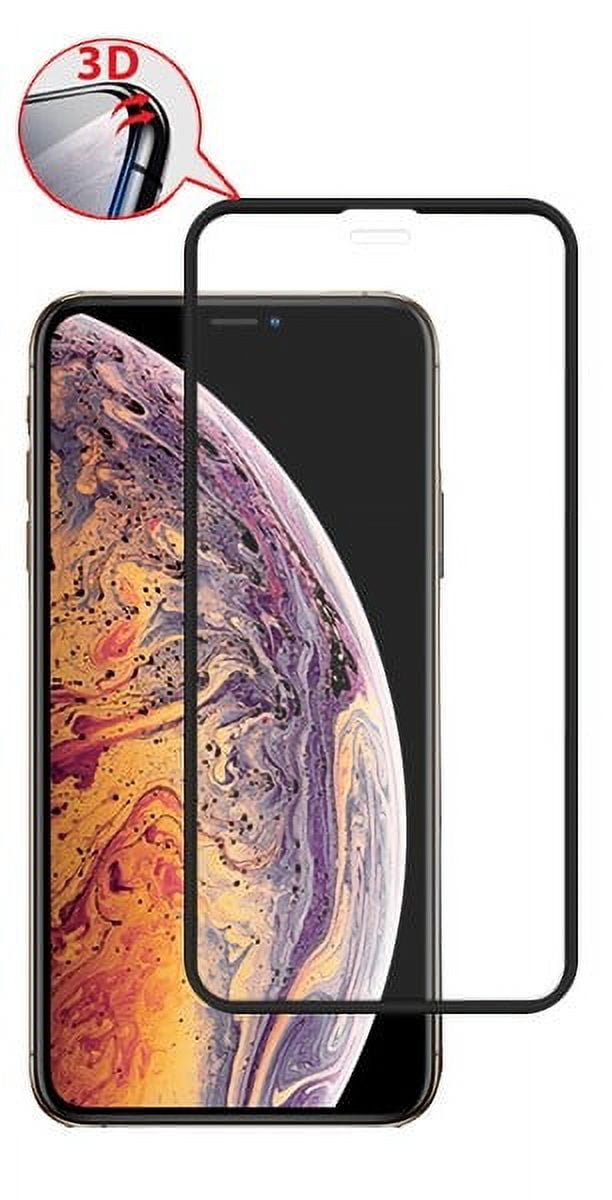 Apple iPhone XS / iPhone X Screen Protector 3D Carbon Fiber Full ...