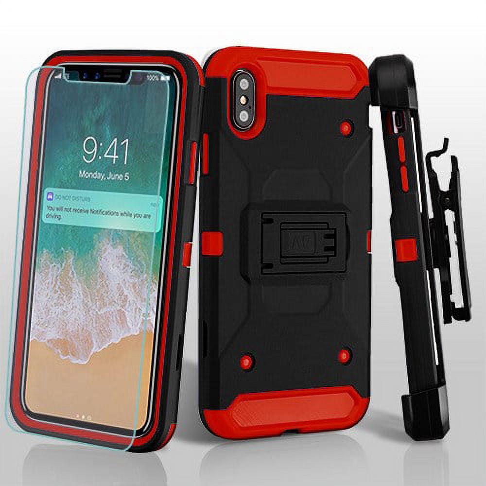 Apple iPhone Xs Max (6.5 Inch) Phone Case Combo TUFF Hybrid Kinetic ...