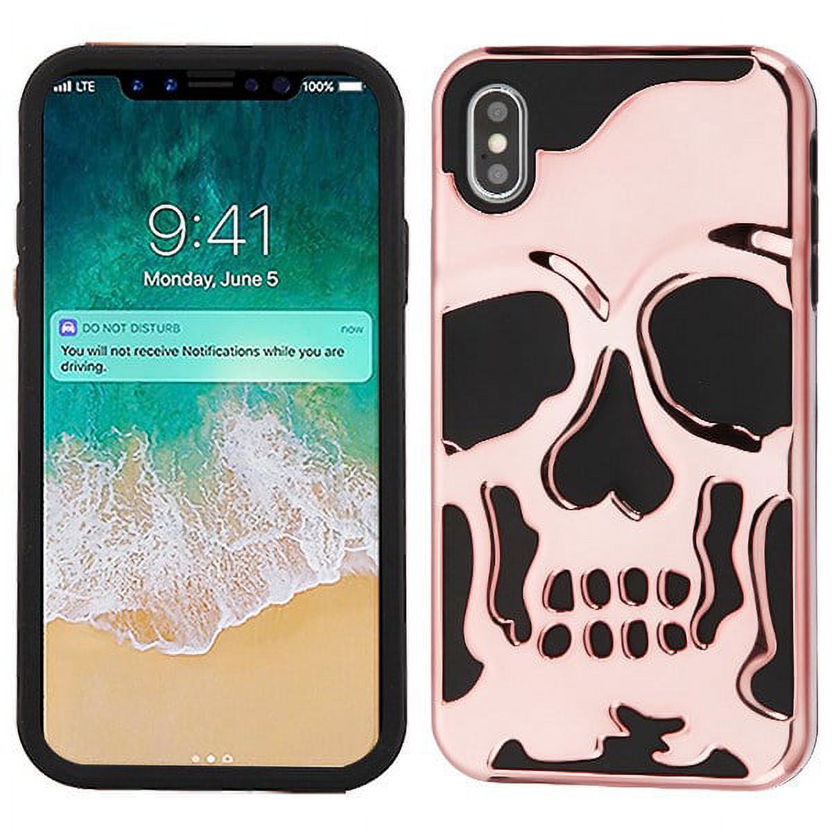 Apple iPhone Xs Max (6.5 in) Phone Case Tuff Hybrid Shockproof Impact ...