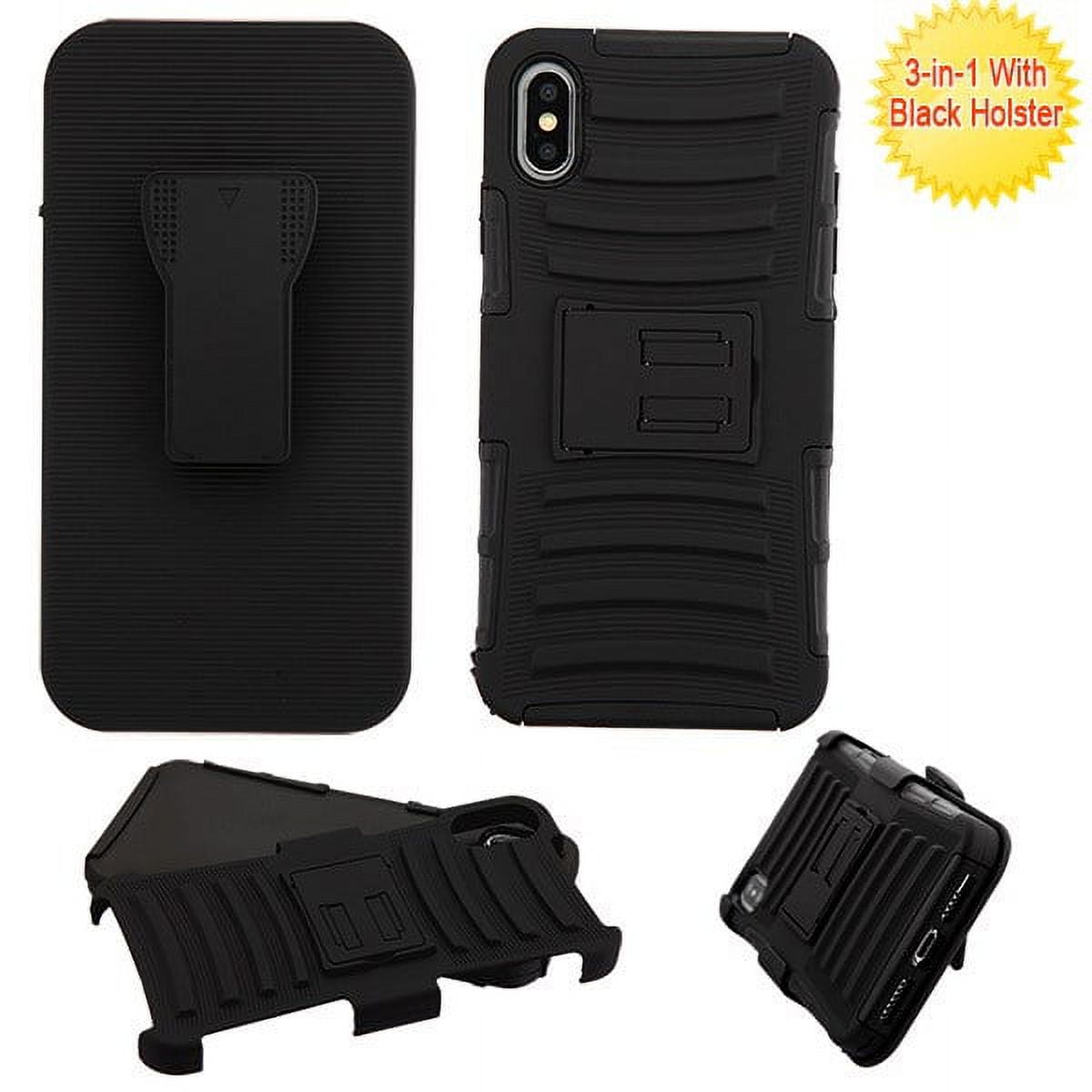 Apple iPhone Xs Max (6.5 inch) Phone Case Combo TUFF Hybrid Armor ...
