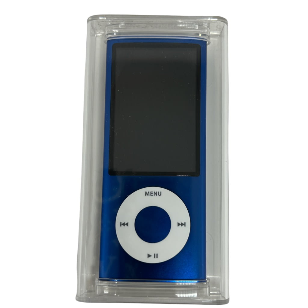 Pre-Owned Apple iPod Nano 5th Gen 8GB Blue MP3 player - Walmart.com
