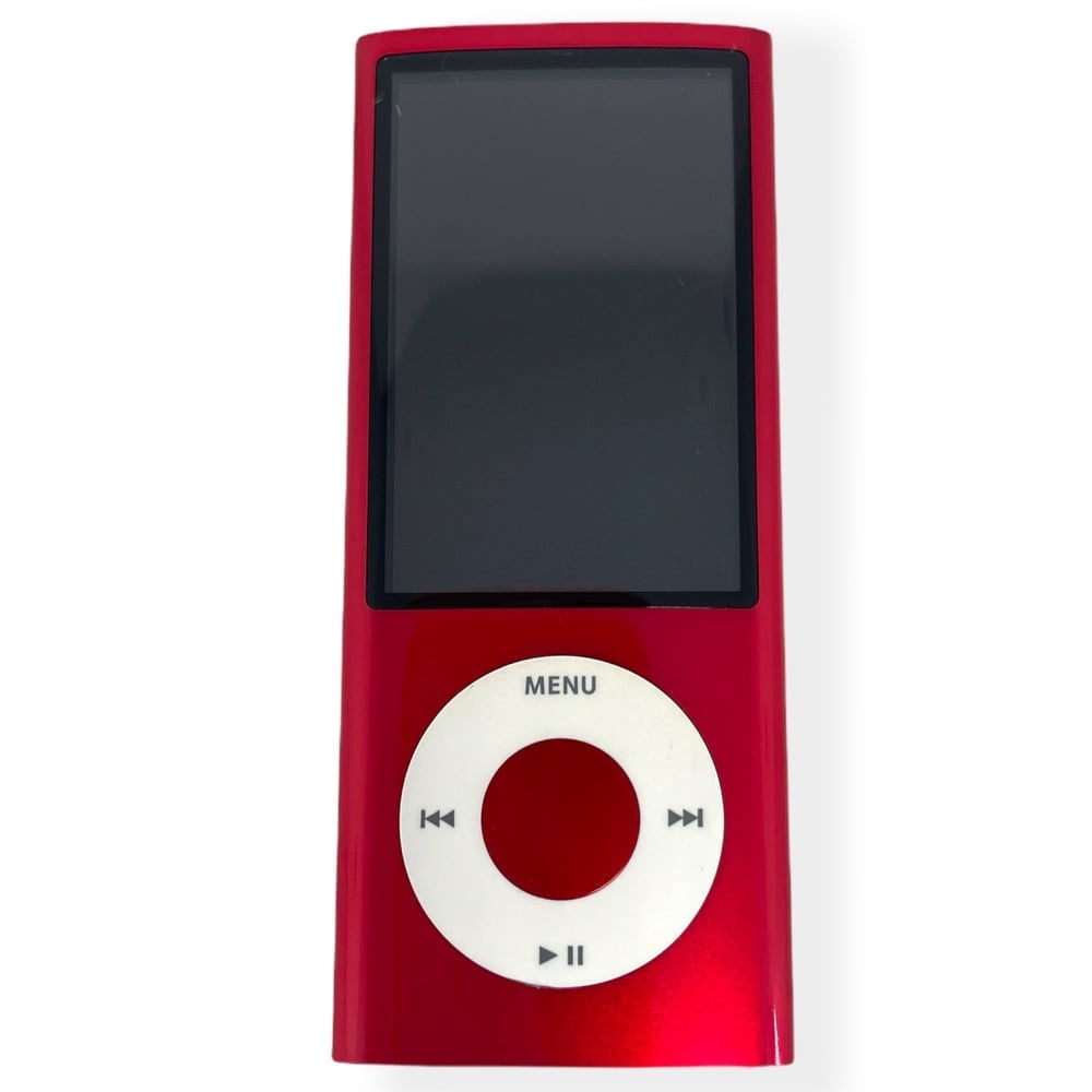 Pre-Owned Apple iPod Nano 5th Gen 8GB Red MP3 Player Used - Walmart.com