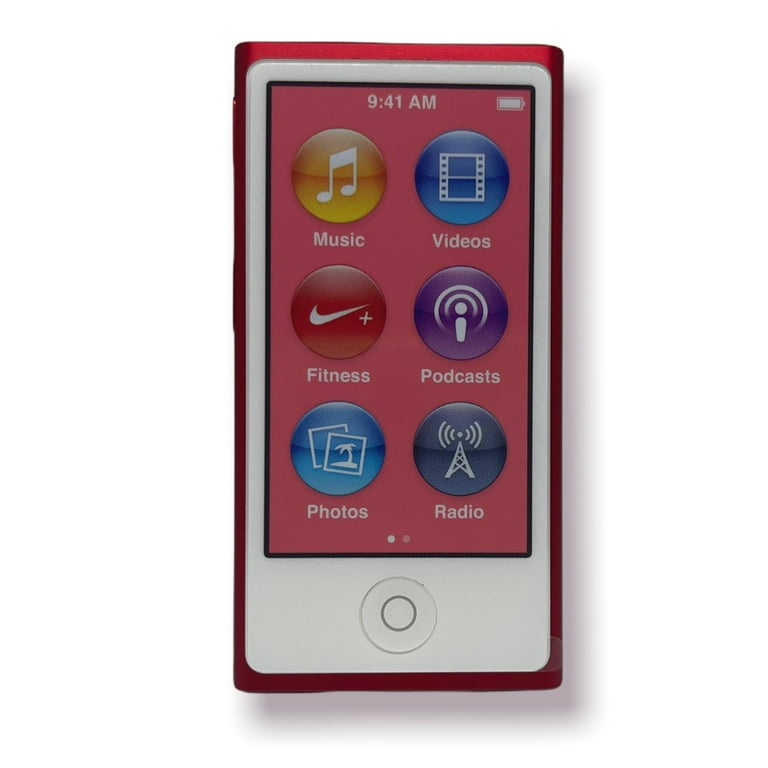 Ipod Nano 7th Generation Red Case