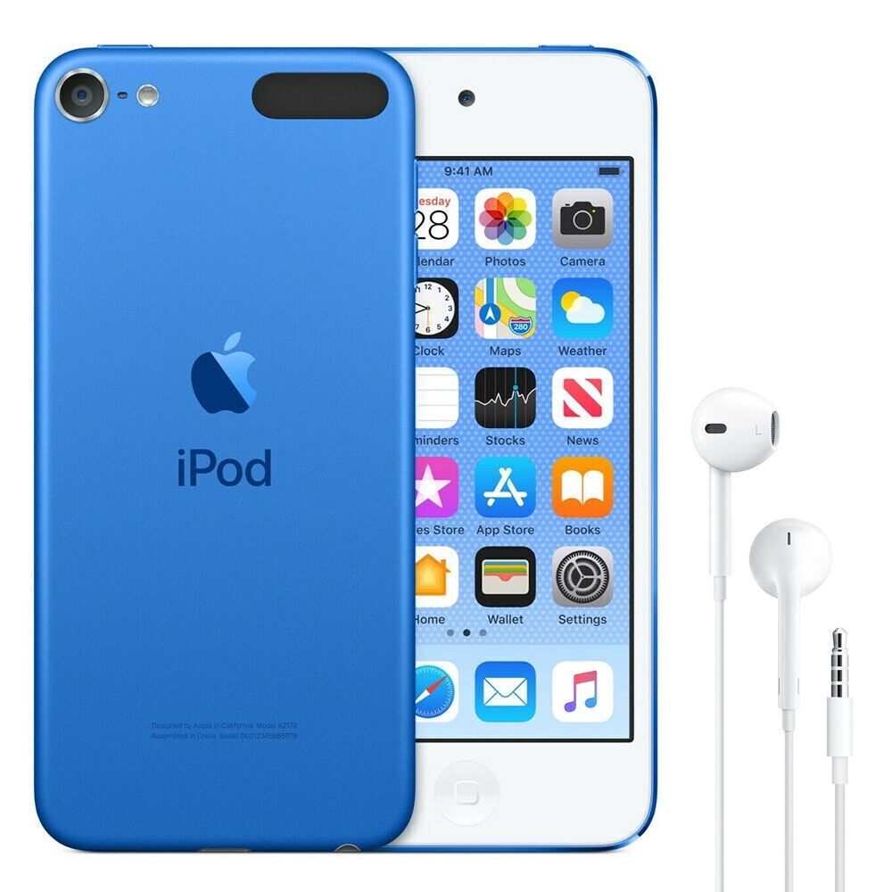 Pre-Owned Apple iPod touch 7th Generation 256GB - Blue + 1 YR CPS ...