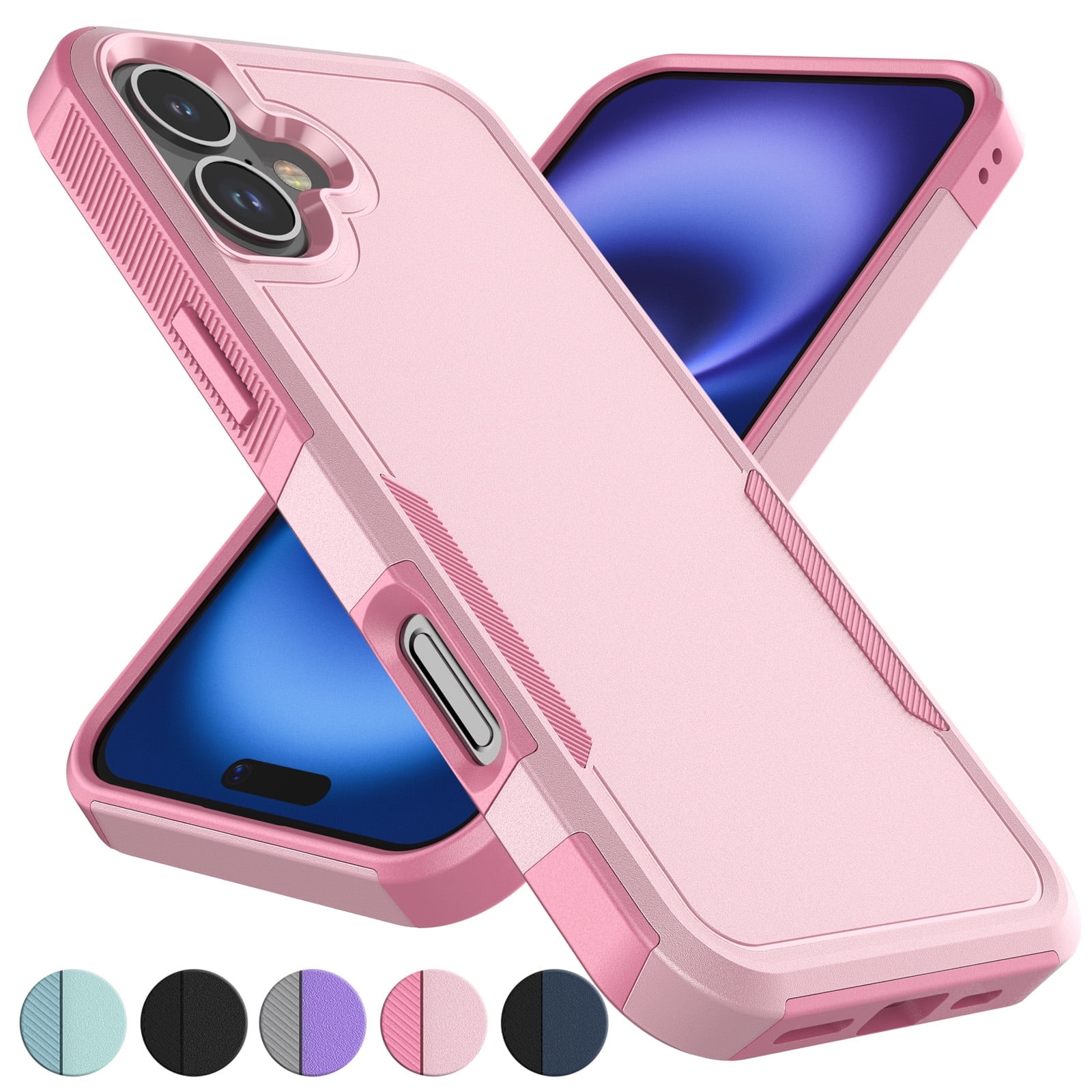 For Apple iphone 16 Phone Case, Ebizware Heavy Duty Shockproof Case ...