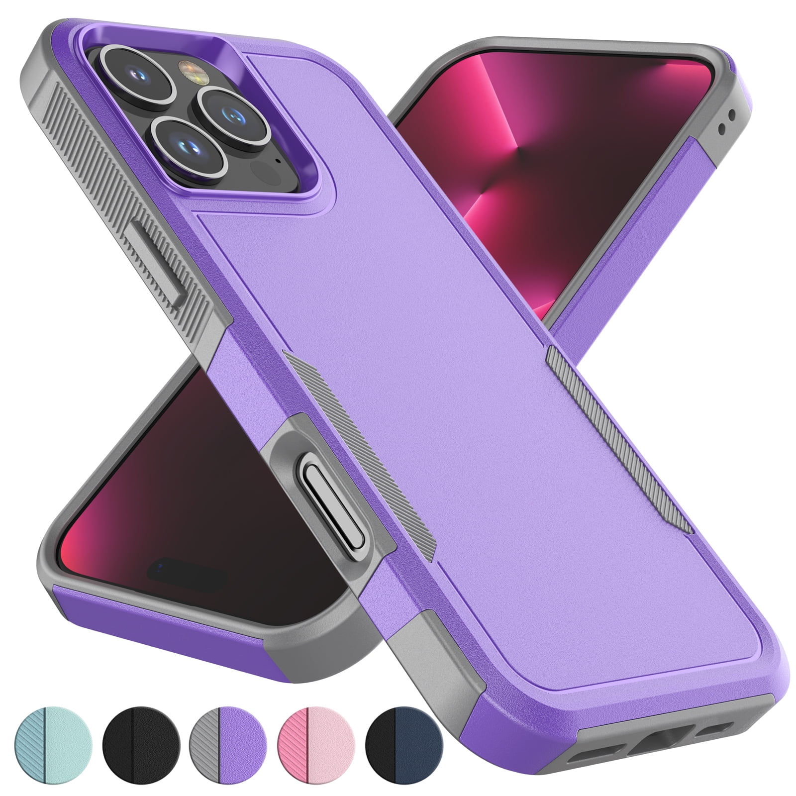 For Apple iphone 16 Pro Phone Case, Ebizware Heavy Duty Shockproof Case ...