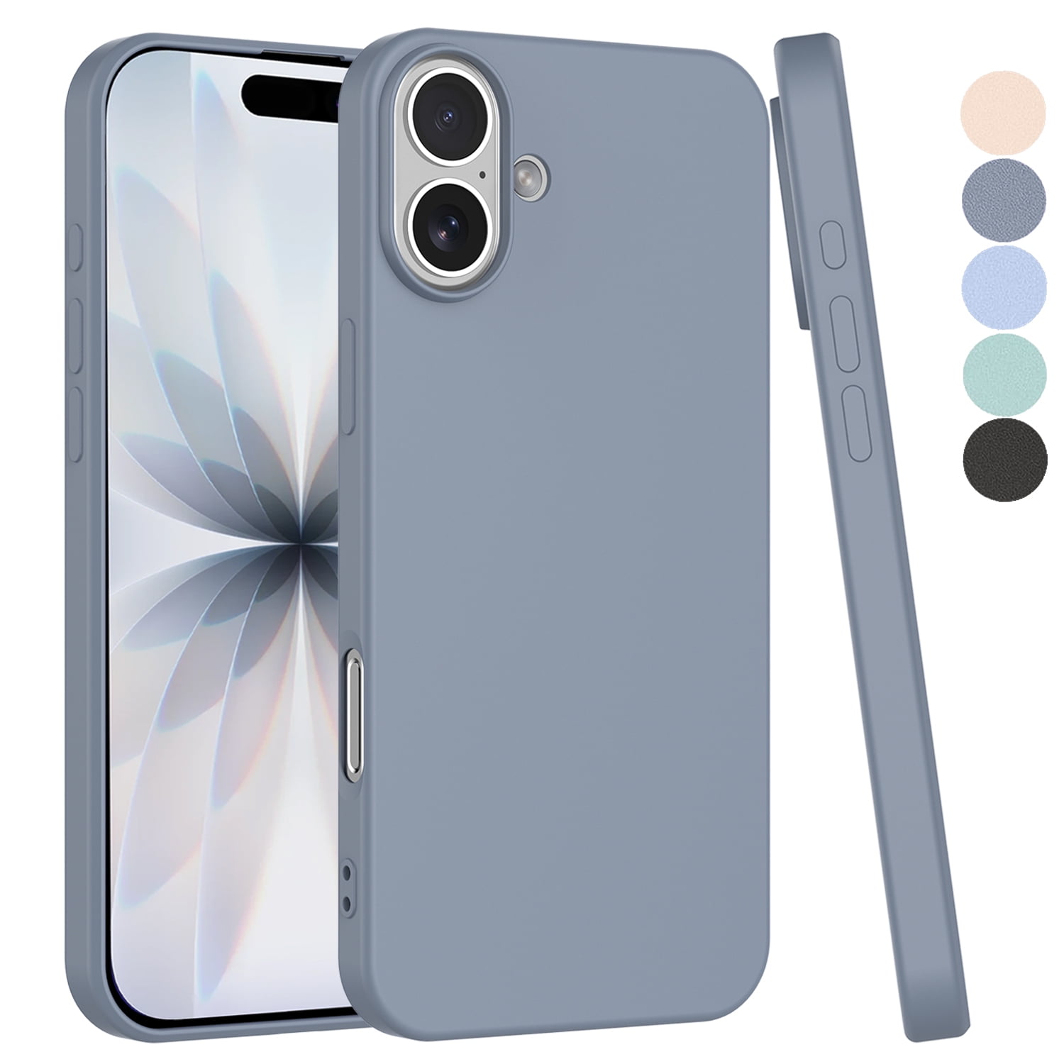 For Apple iphone 17 Case, Liquid Silicone Cell Phone Case for iphone 17 ...