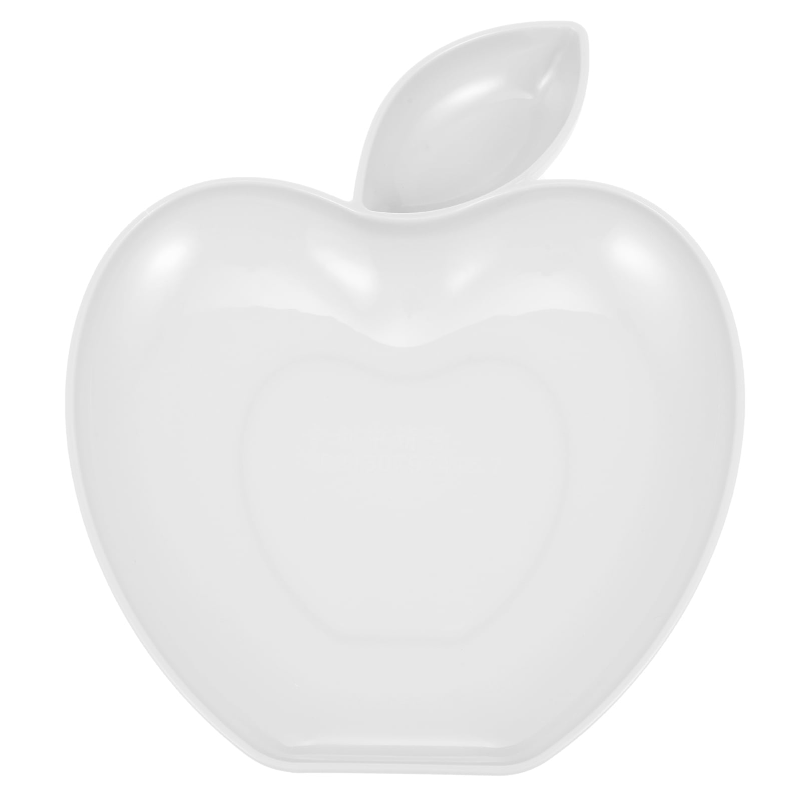 Apple-shaped Dip Plate Snack Serving Tray Dumpling Plate Dipping Sauce ...