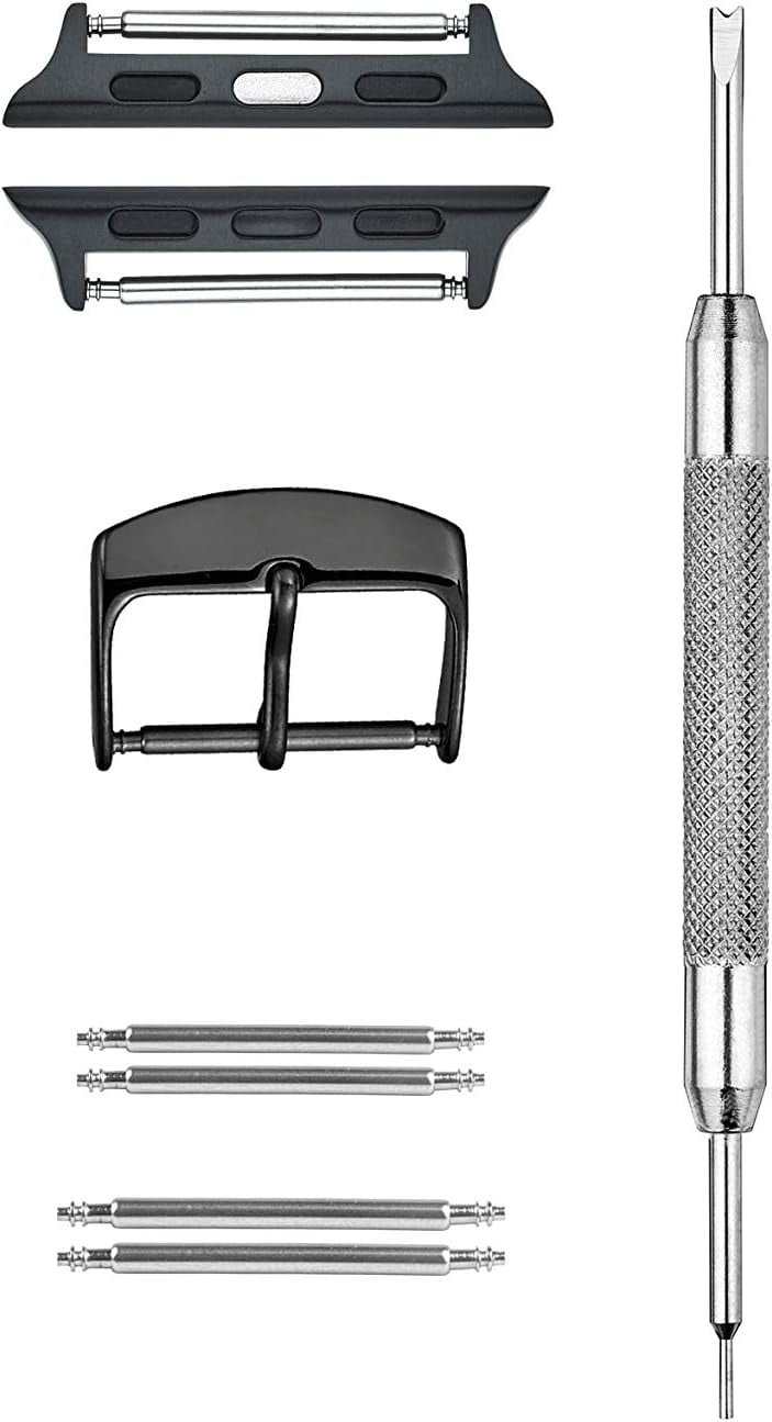 Apple watch adapter connector kit for 42 mm & 44 mm watch - Black|Apple ...