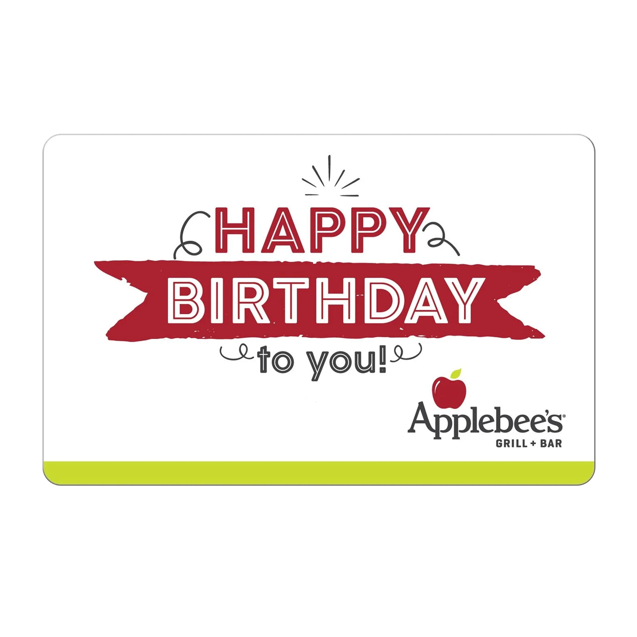 Applebee's $15 Birthday eGift Card [Email Delivery] - Walmart.com