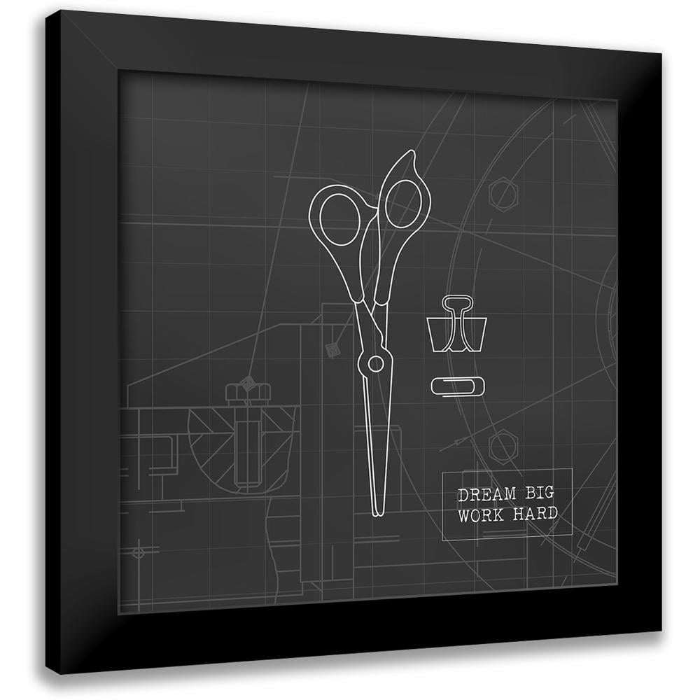 Appleman, Sam 12x12 Black Modern Framed Museum Art Print Titled ...