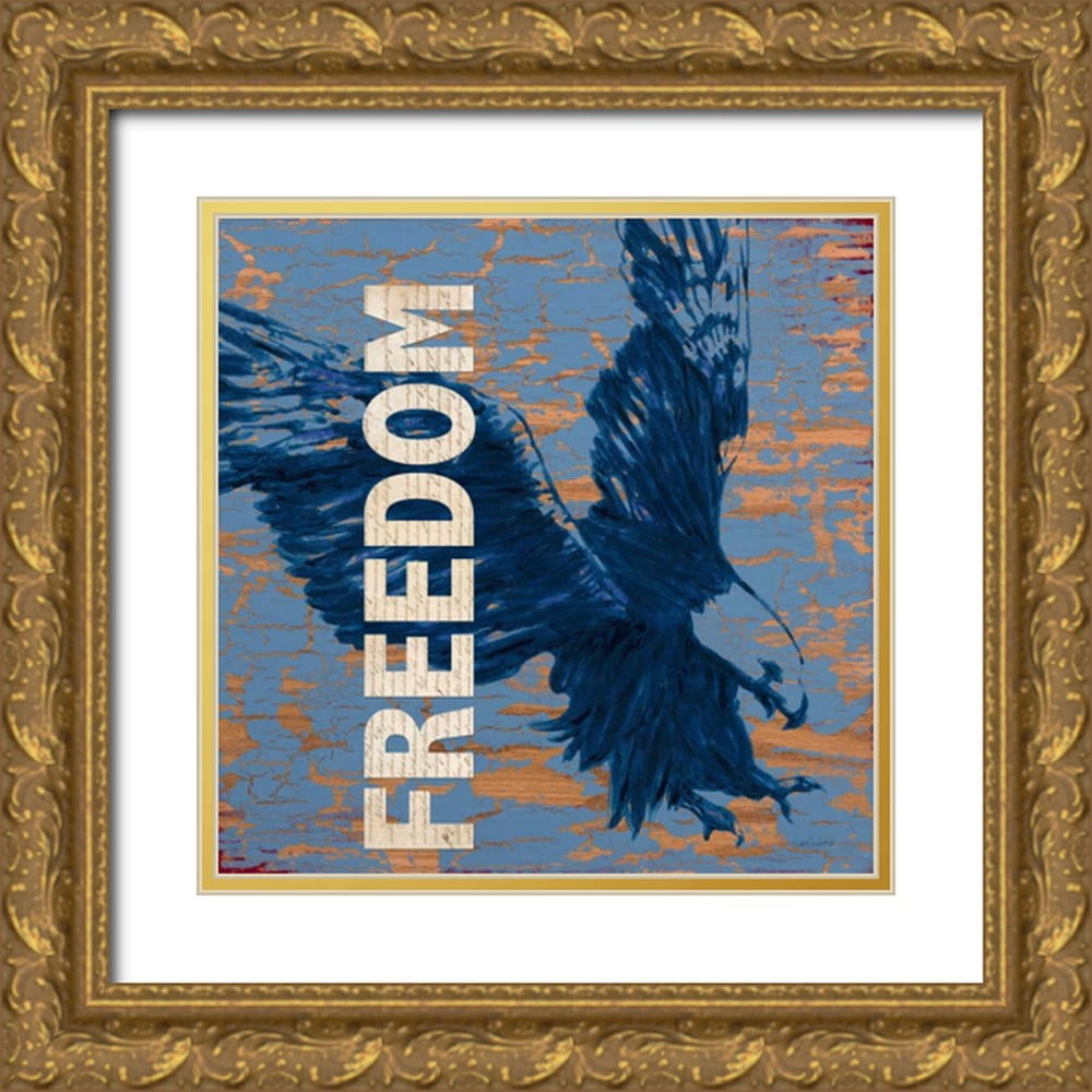 Appleman, Sam 12x12 Gold Ornate Wood Framed with Double Matting Museum ...