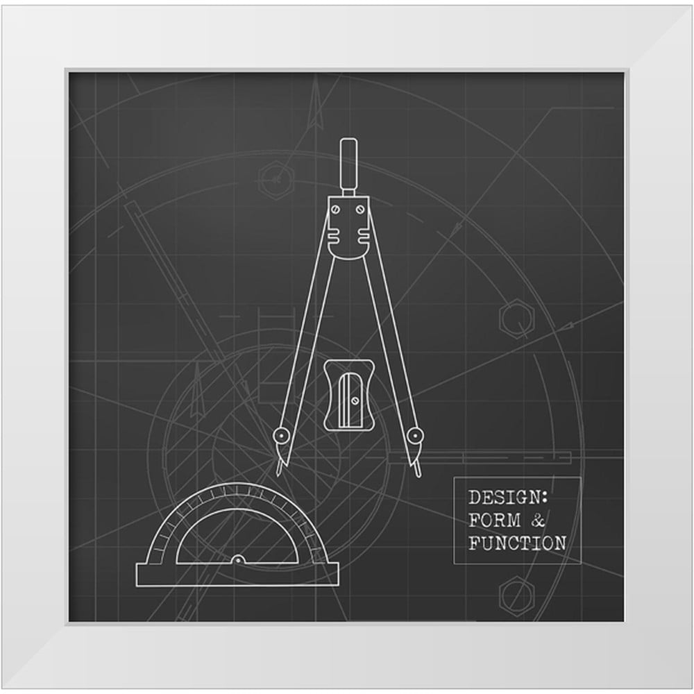 Appleman, Sam 12x12 White Modern Wood Framed Museum Art Print Titled ...