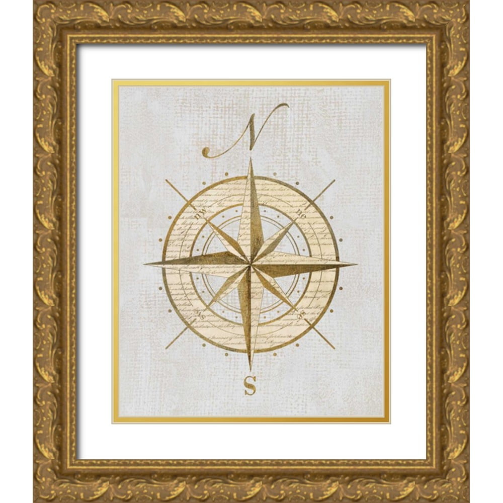 Appleman, Sam 12x14 Gold Ornate Wood Framed with Double Matting Museum ...