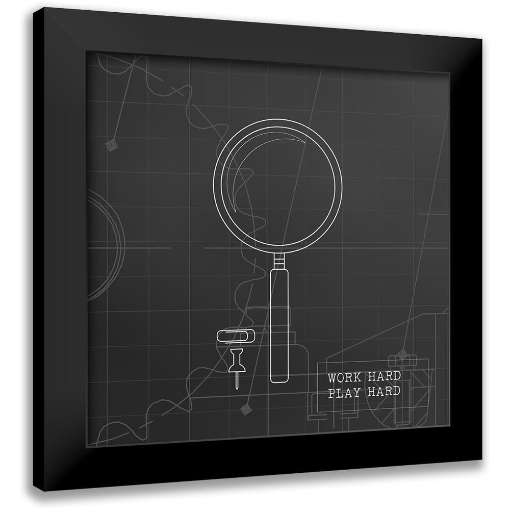 Appleman, Sam 15x15 Black Modern Framed Museum Art Print Titled ...