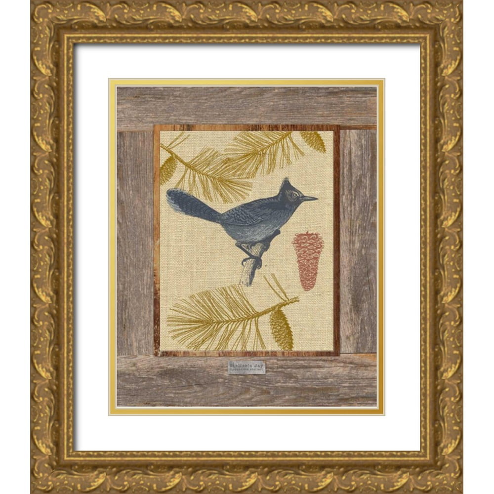 Appleman, Sam 15x18 Gold Ornate Wood Framed with Double Matting Museum ...