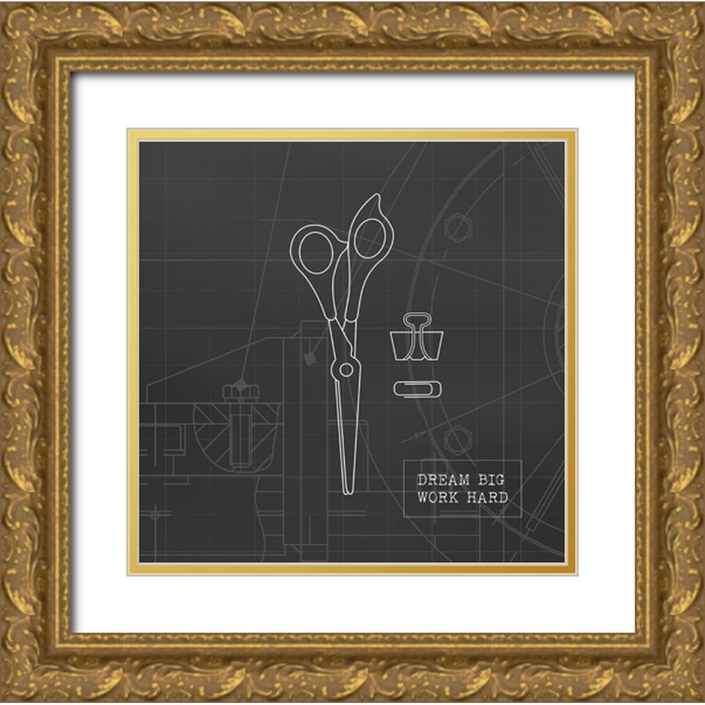 Appleman, Sam 20x20 Gold Ornate Wood Framed with Double Matting Museum ...