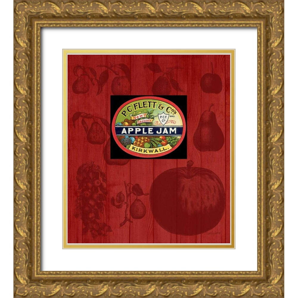 Appleman, Sam 20x23 Gold Ornate Wood Framed with Double Matting Museum ...