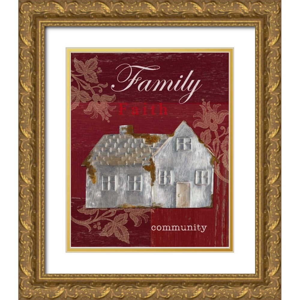 Appleman, Sam 20x24 Gold Ornate Wood Framed with Double Matting Museum ...