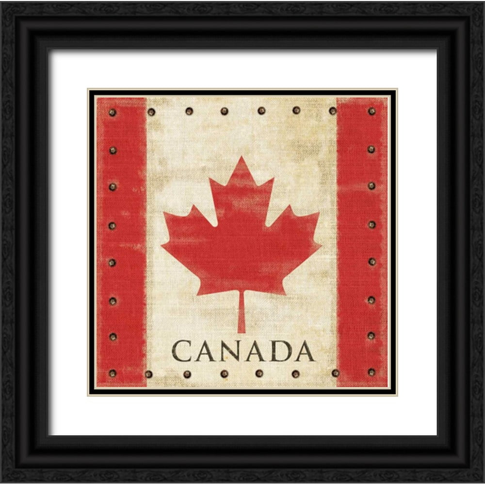 Appleman, Sam 26x26 Black Ornate Wood Framed with Double Matting Museum ...
