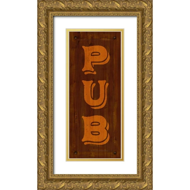 Appleman, Sam 8x14 Gold Ornate Wood Framed with Double Matting Museum ...