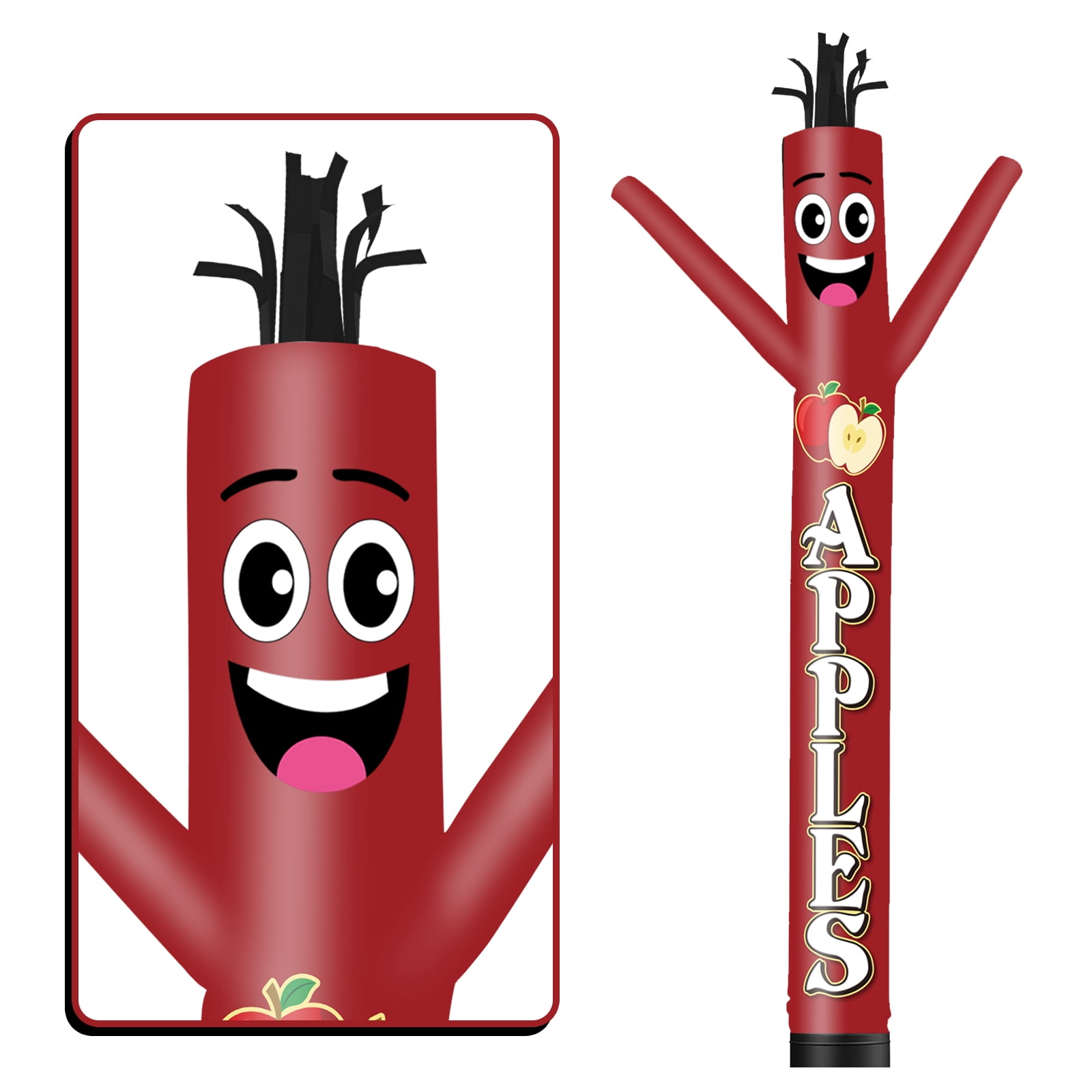 Apples Inflatable Tube Man Wacky Wavy Dancing Guy for Outdoor ...