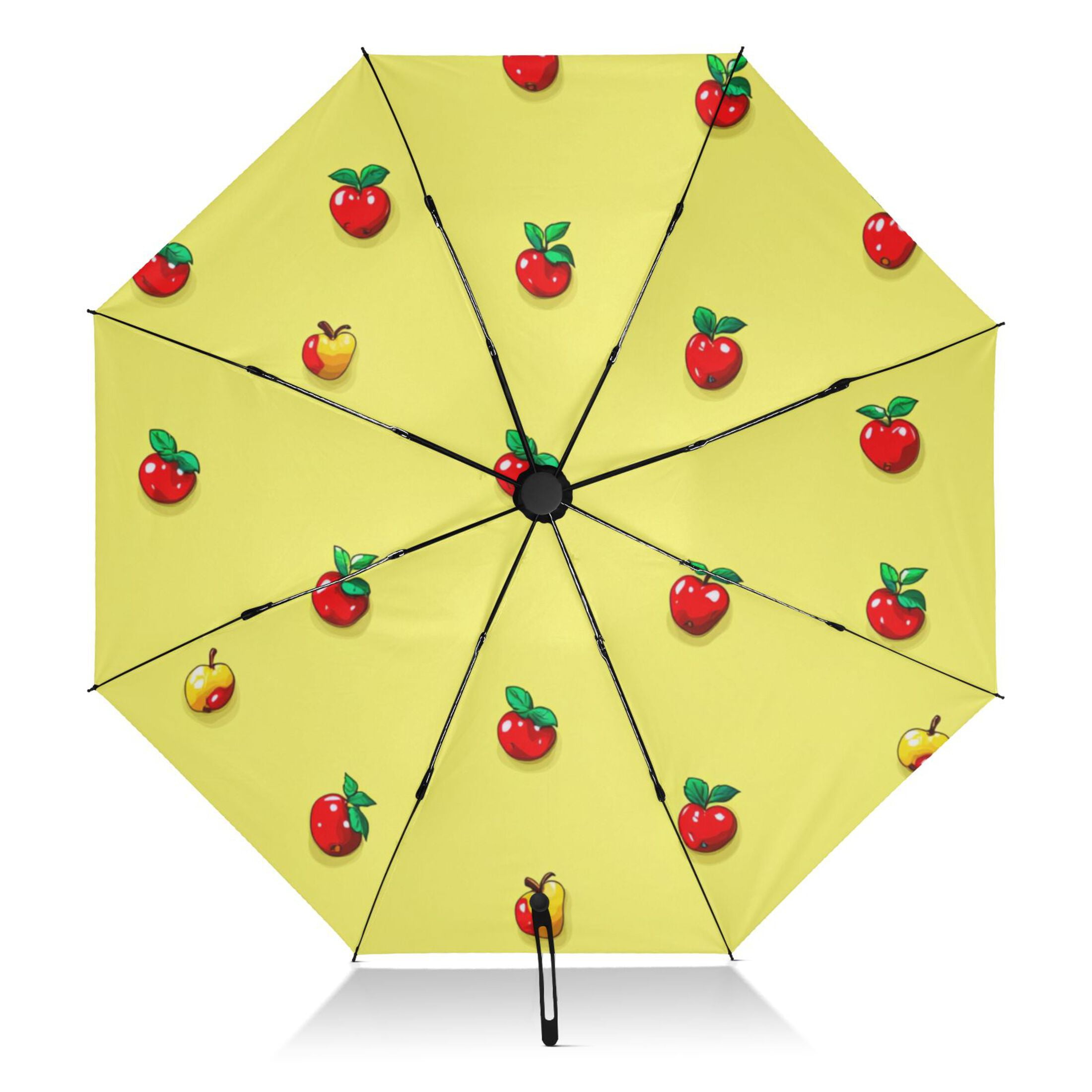 Apples Pattern Design Extra Large Automatic Umbrella, UV Protection ...