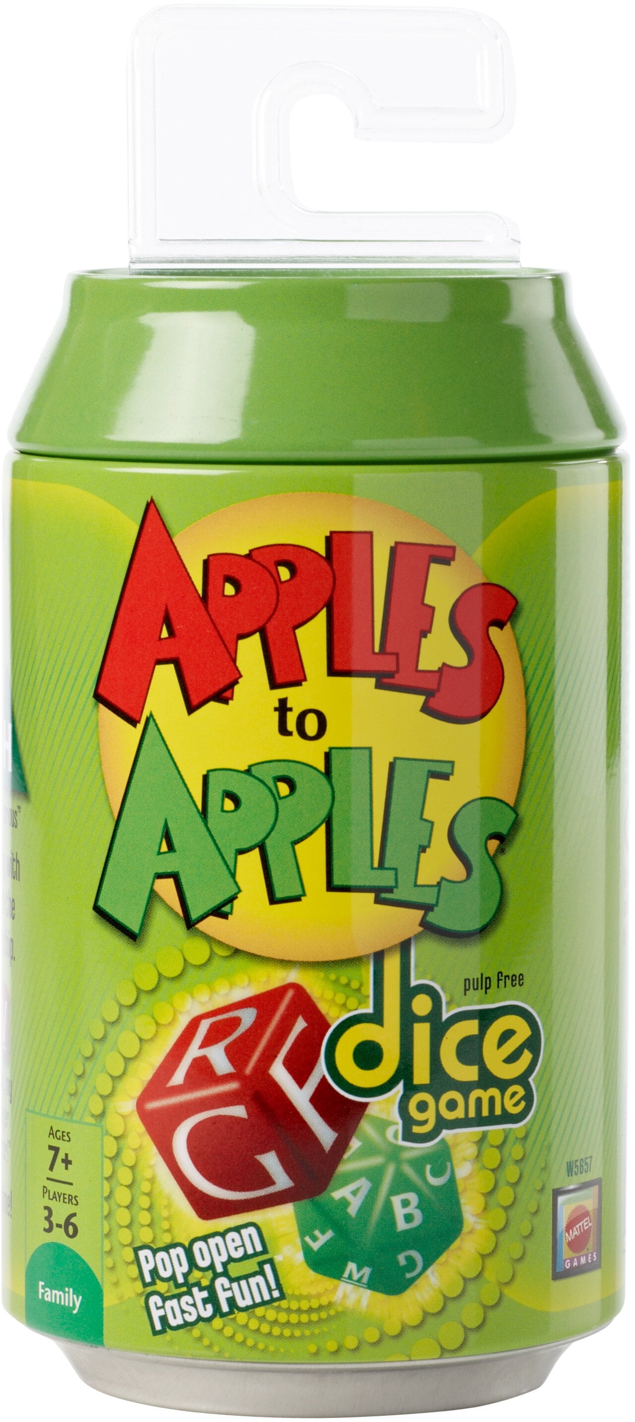 Apples To Apples Dice Game For 3-6 Players Ages 7Y+ - Walmart.com