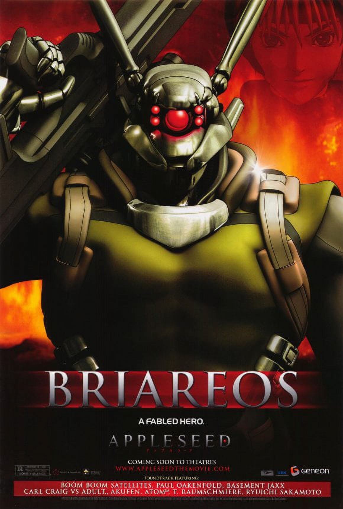 Appleseed - movie POSTER (Style B) (27" x 40") (2004) - Walmart.com