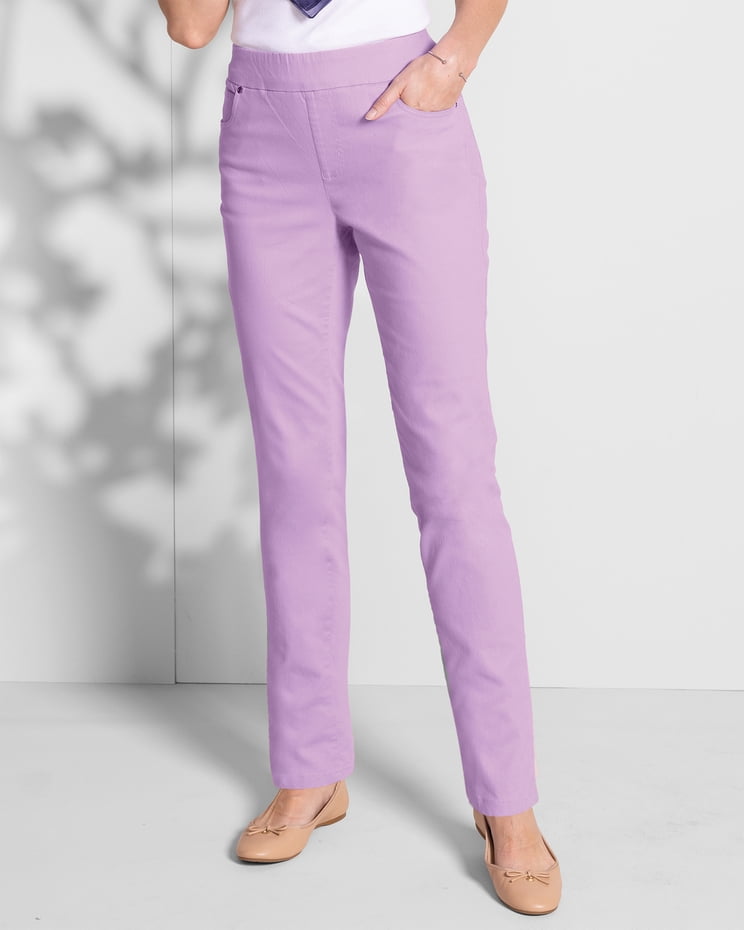 Appleseeds Womens Dreamflex Color Easy Pull-On Tapered - Walmart.com