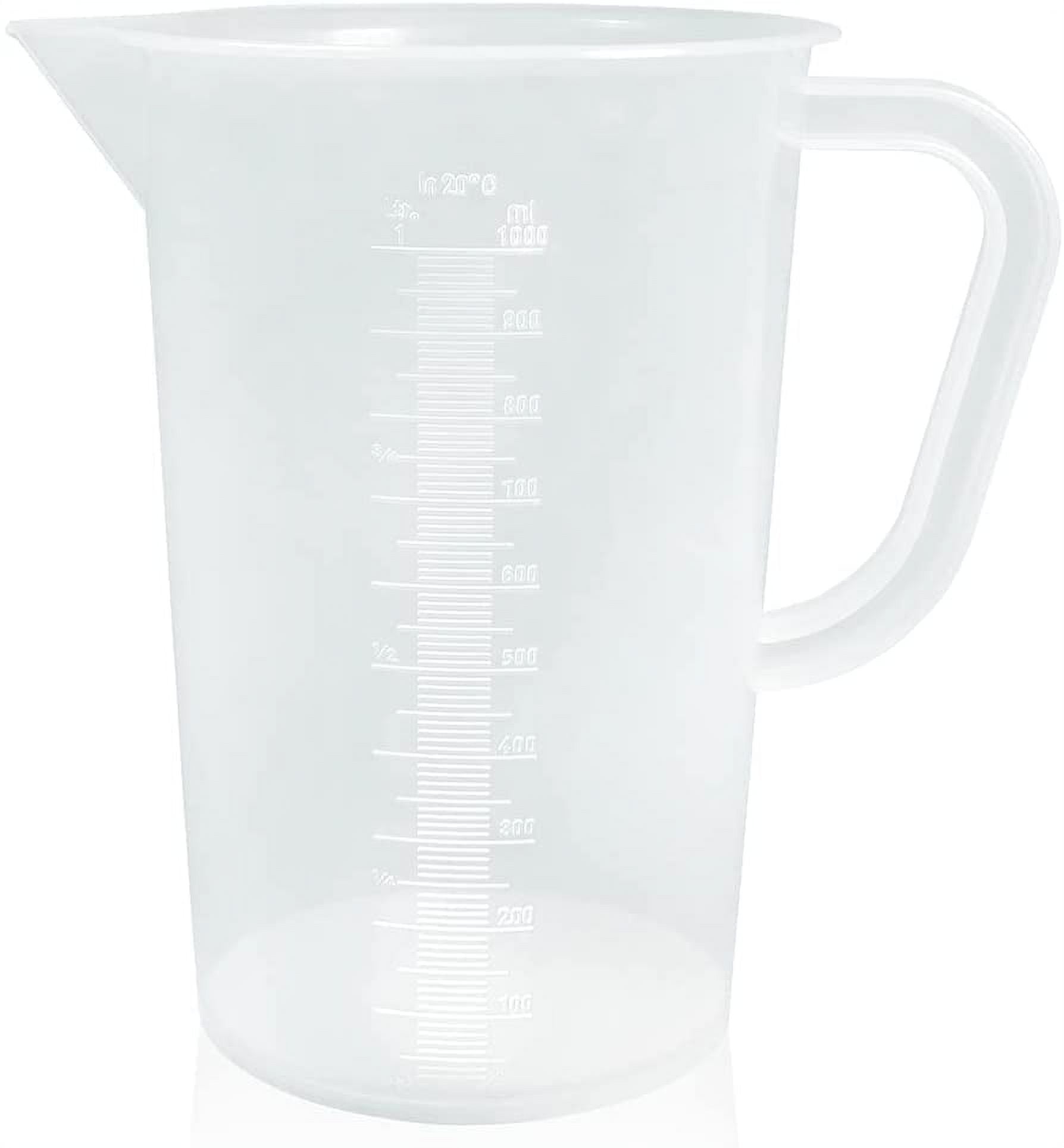 Appletofu 1000ml Plastic Graduated Measuring Pitcher - Mixing and ...