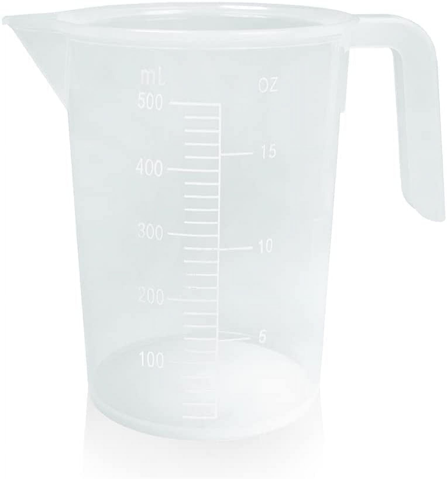 Appletofu 500ml Plastic Graduated Measuring Pitcher - Stackable Mixing ...