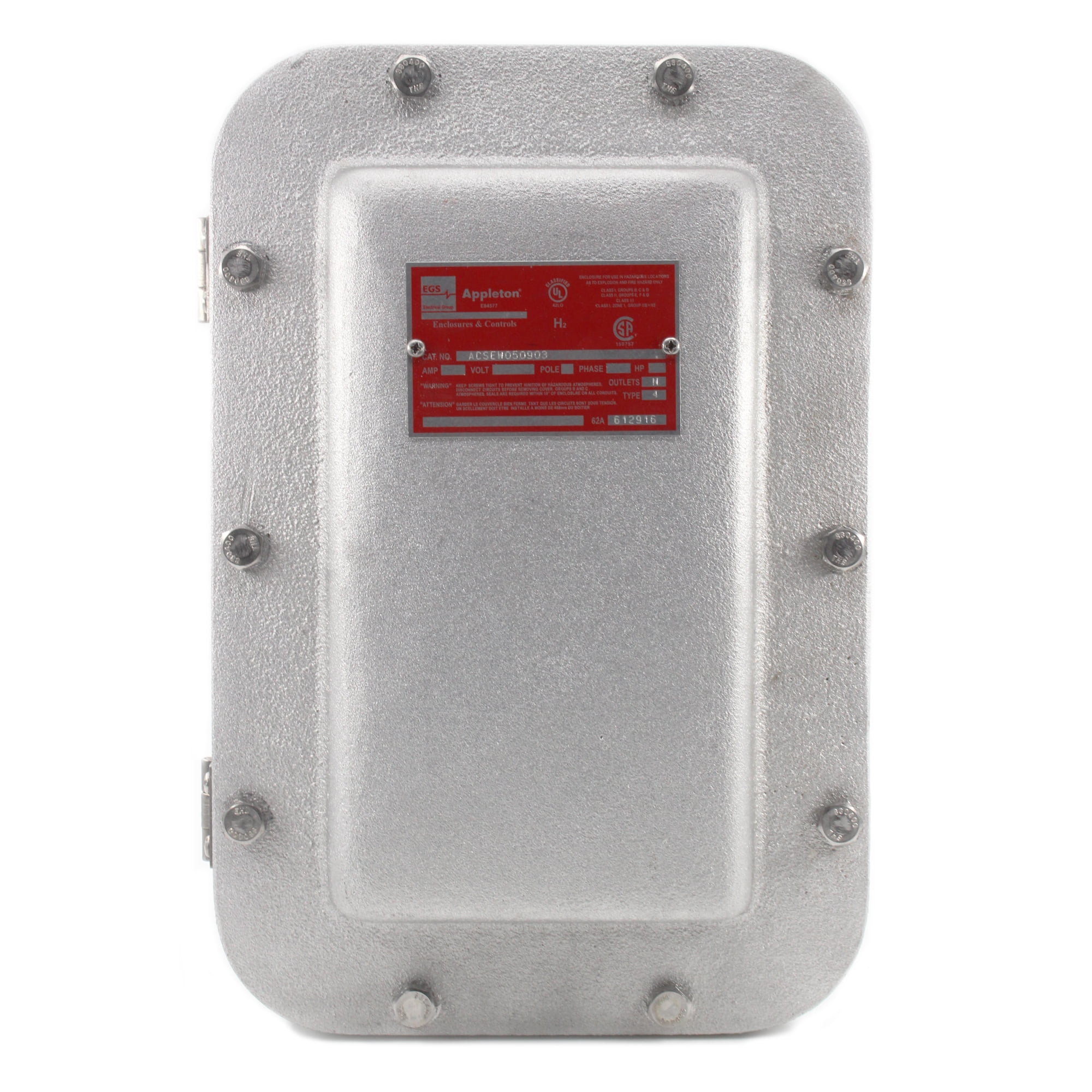 Appleton ACSEW050903 Explosion Proof Haz Loc Panel Board Enclosure, Die ...