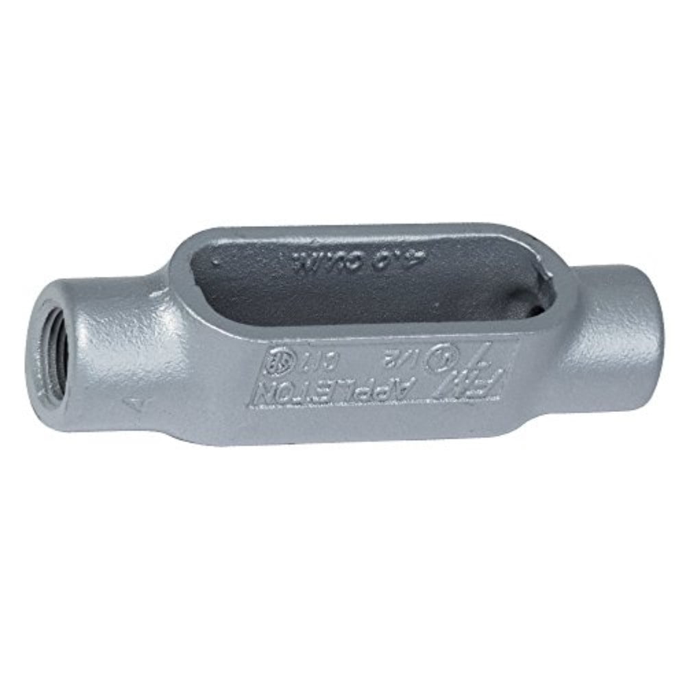Appleton C87 FM7 Unilet Conduit Body, Style C, Iron, 3" - Walmart.com