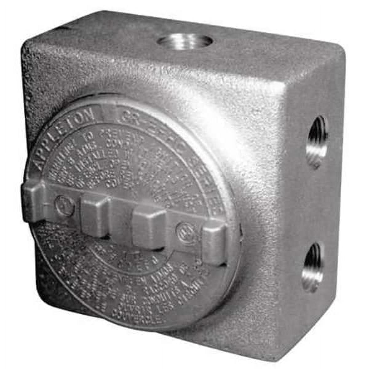 APPLETON ELECTRICAL Conduit Outlet Body, Aluminum, Threaded Size 1/2in ...