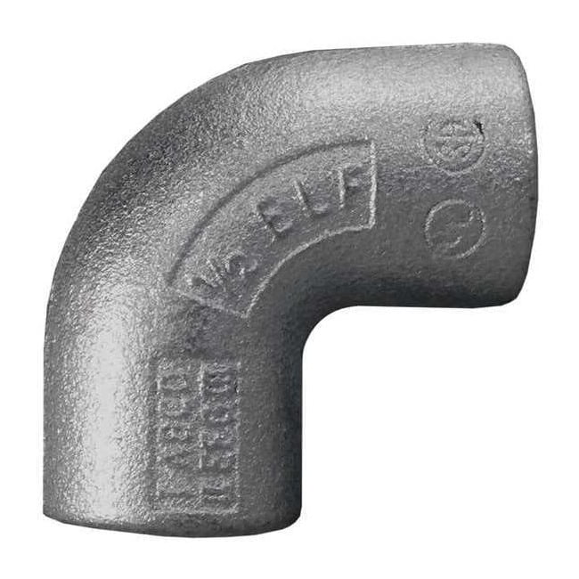 Appleton Electric Elbow,Iron,Trade Size 1/2in ELF90-50 - Walmart.com