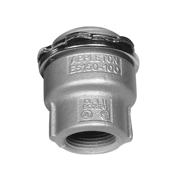 Appleton Electric Sealing Fitting,Iron,Trd Sz 1; 1 1/2in ES150100 ...