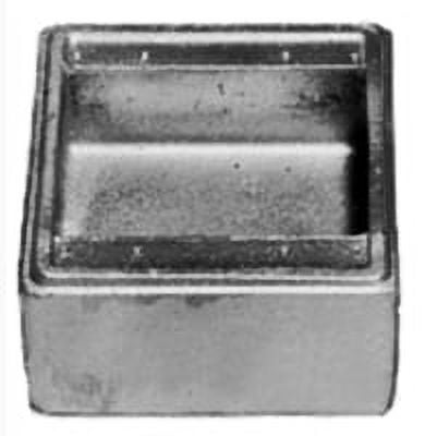 Appleton FD-2G, 2-Gang, Malleable Iron, Deep, Cast Hub Device Box, 1 pc ...