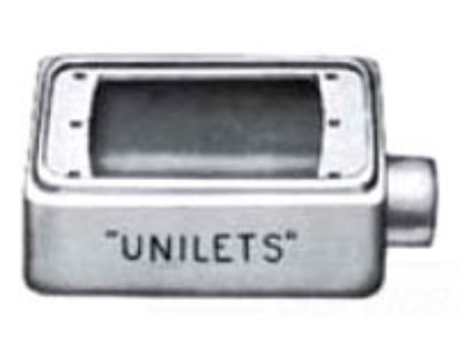 Appleton FS-1-75 Cast Device Box, FS, 1 Gang, Malleable Iron, Shallow ...