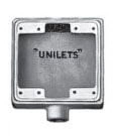 Appleton FS-2-100, 1"" Hub, Malleable Iron, Shallow, Cast Hub Device ...