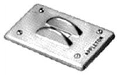 Appleton FSK-1TSG-C, 1-Gang, Iron, Toggle Switch Cast Hub Device Box ...