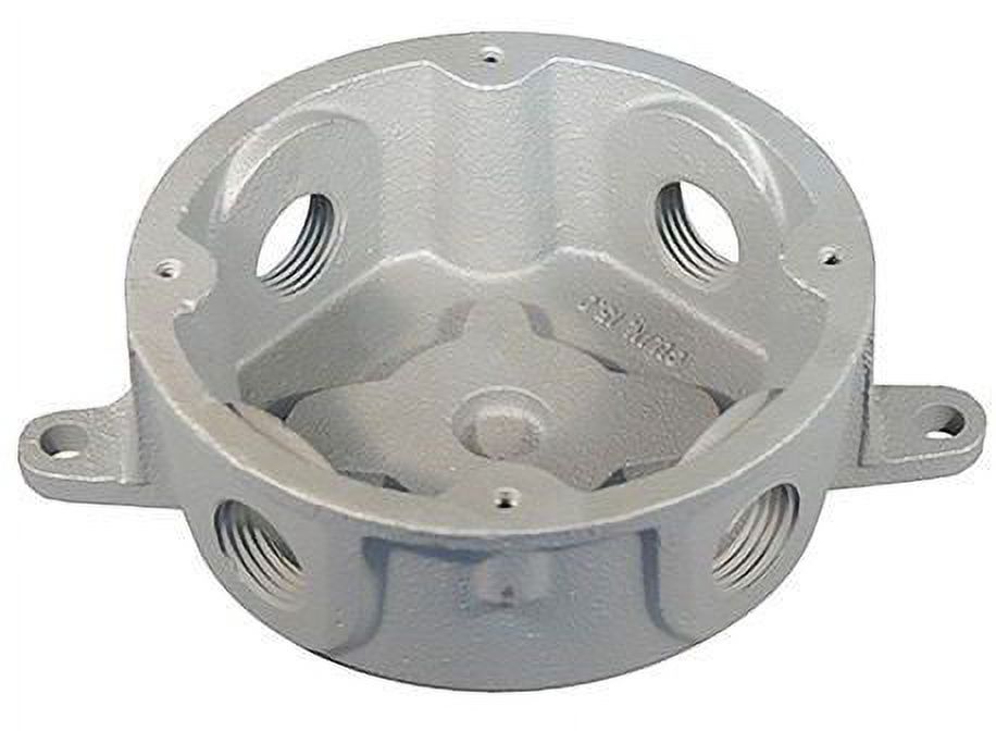 Appleton JBDX-100L, 1"" Hub, Malleable Iron, Rigid Conduit Outlet Box ...