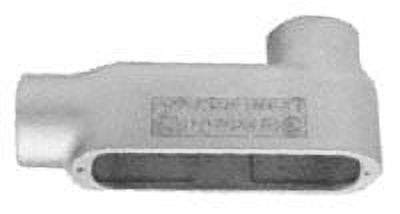 Appleton LB-400M, 4"", Malleable Iron, Form 35, LB-Type, Conduit Body ...