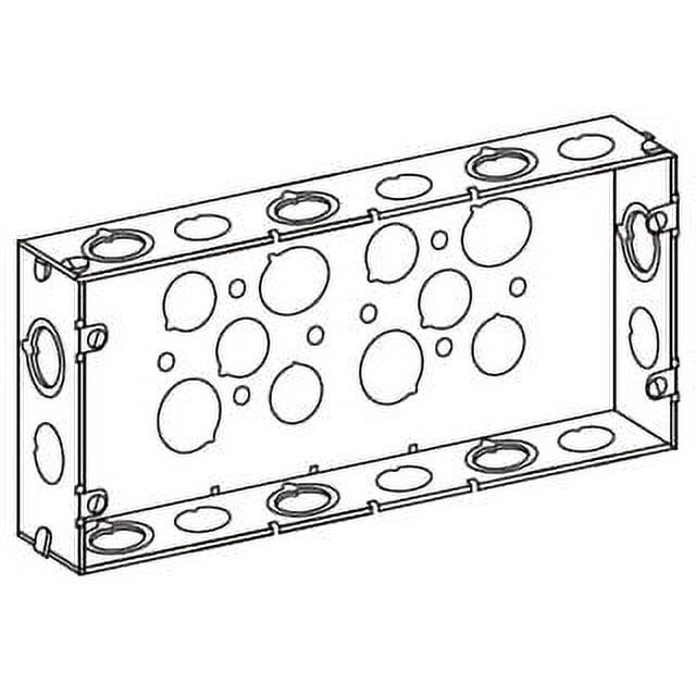 Appleton O-Z/G 4G5075S, Multi-Gang Electrical Switch Box, 4 Gang Sw Box ...