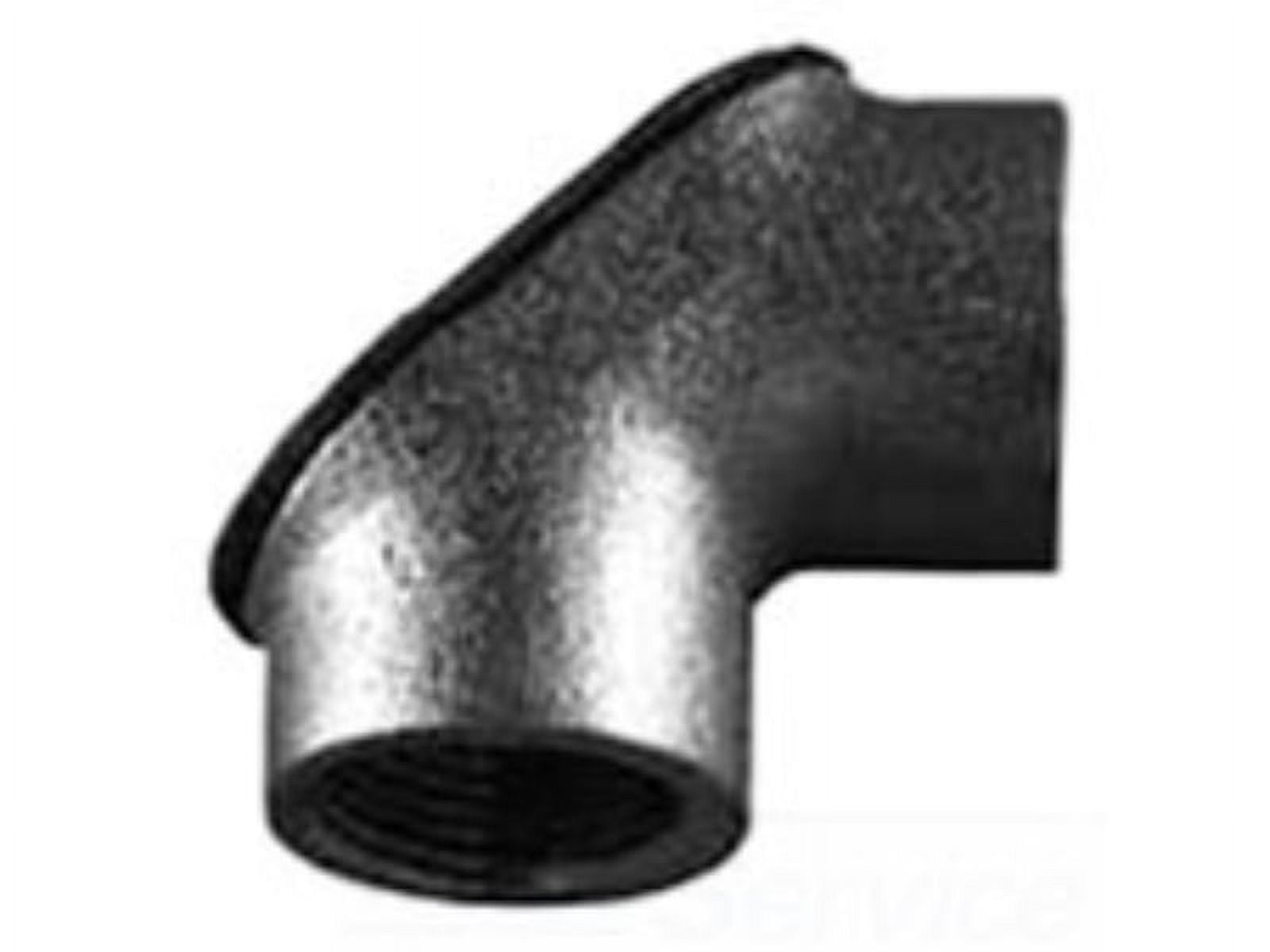 Appleton Pulling Elbow, 1/2", 90Â°, Female/Female, Gasketed, Malleable ...
